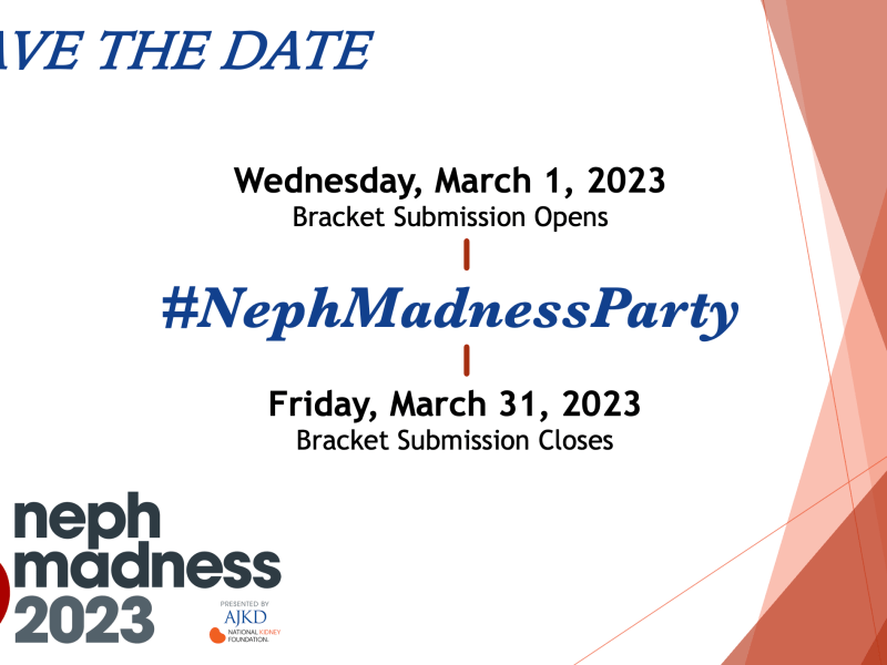 NephMadness – AJKD Blog