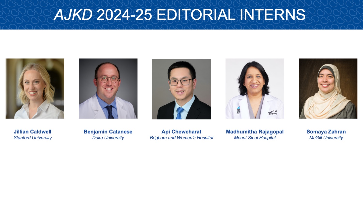 Introducing the 2024-25 AJKD Editorial Interns – AJKD Blog